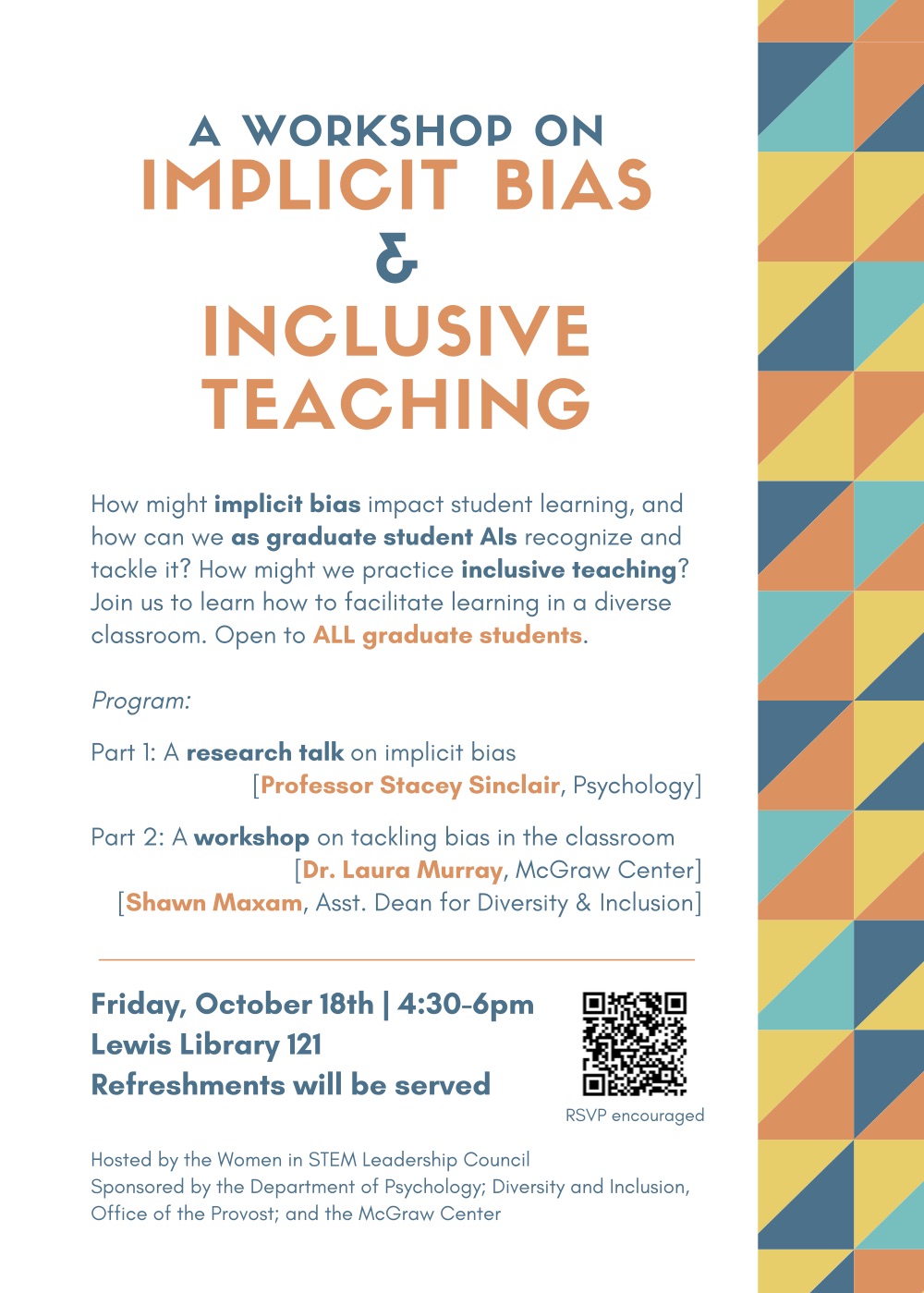 Implicit Bias Speaker Event Flyer – Princeton Women in STEM Leadership ... Implicit Bias Speaker Event Flyer – Princeton Women in STEM Leadership ...